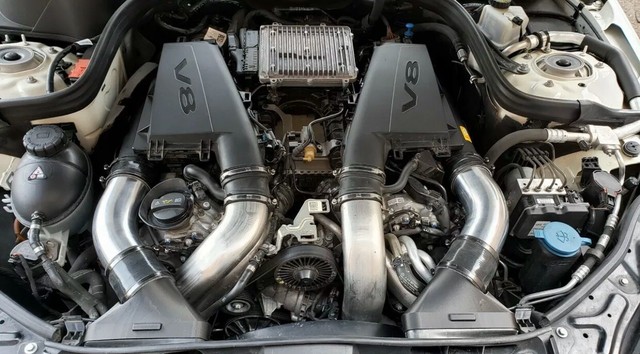 Mercedes Benz Cold Air Intake Tube Kit M278 Bi Turbo AMG Performance HP ...