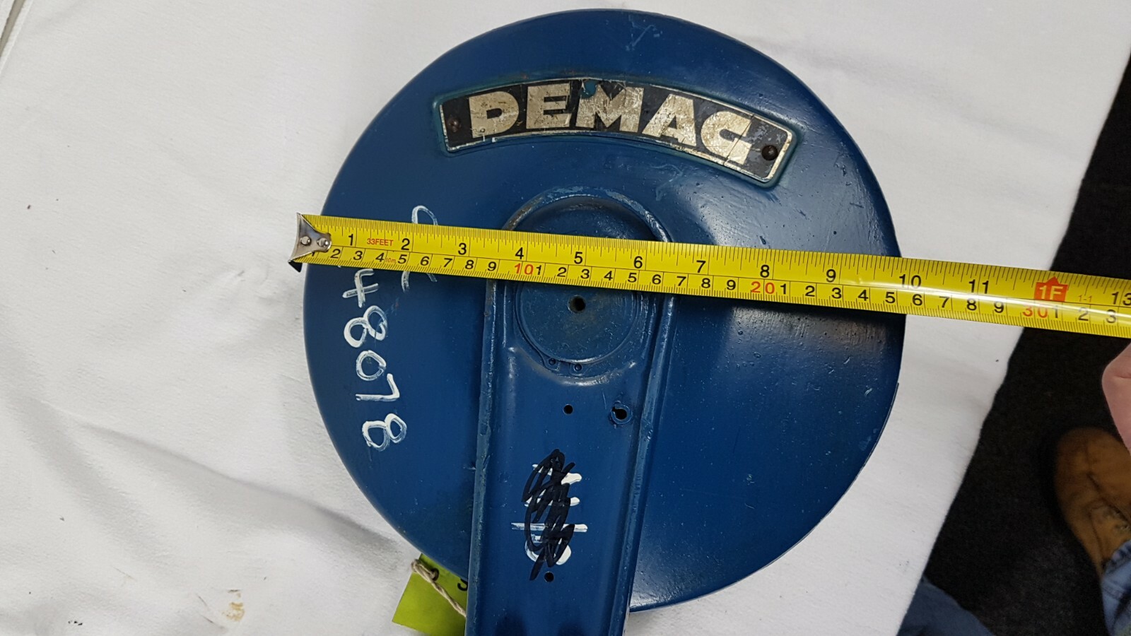 Demag Single Sheave Lifting Pulley Block + Hook - STB 25 Din 15401 ...