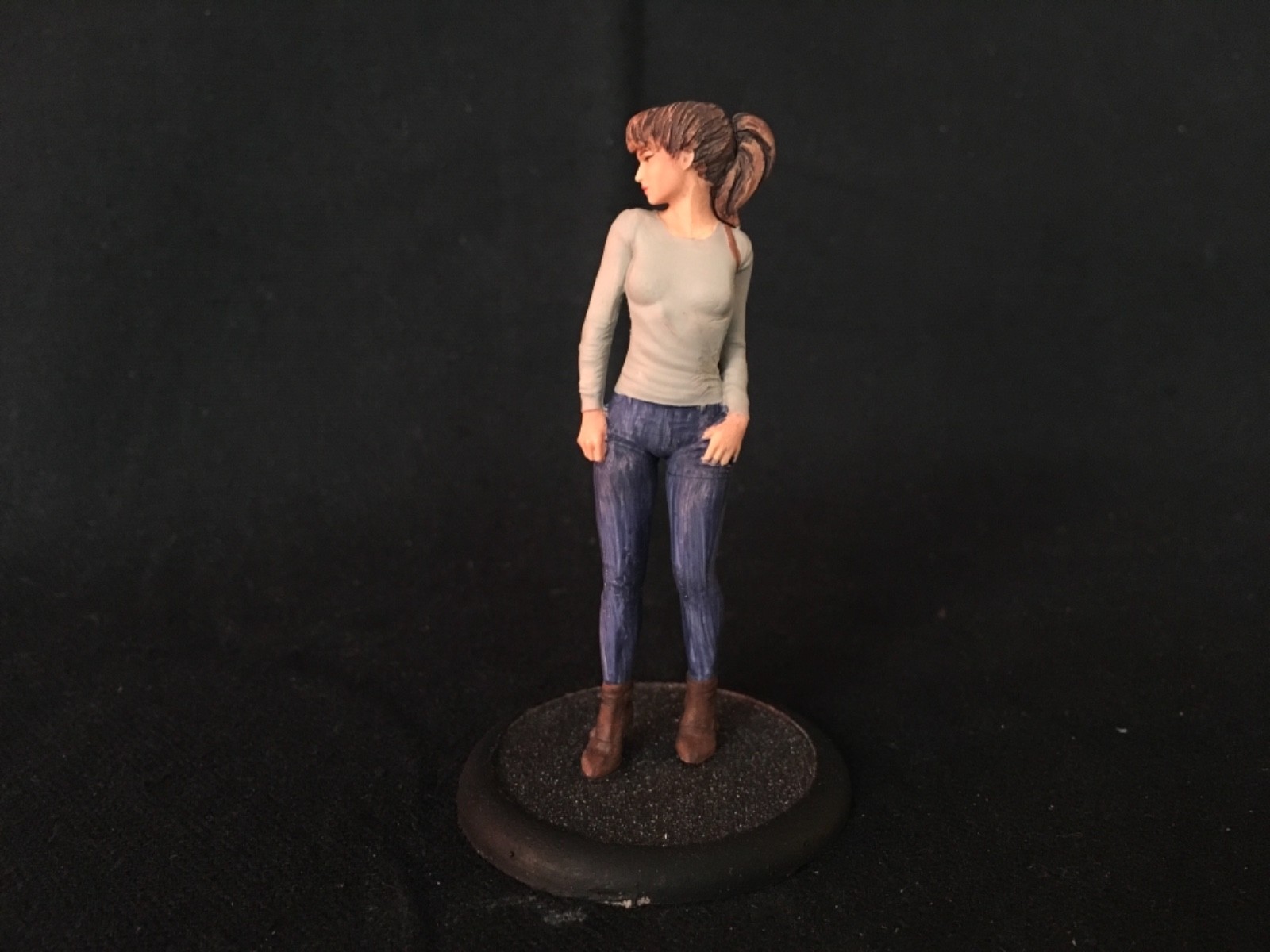 1/24 1/25 or G 75mm Scale Resin Model Kit, Sexy action Figure Casandra ...