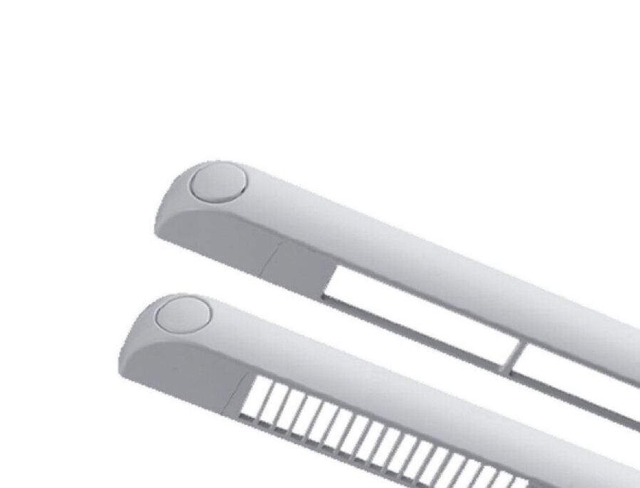 Greenwood UPVC Clip Fit slimline F Window Vents - 2500F White 383mm ...