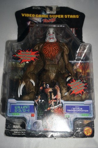 Resident Evil 2 William G-3/G-4 G Virus Transformation Toy Biz Figure ...
