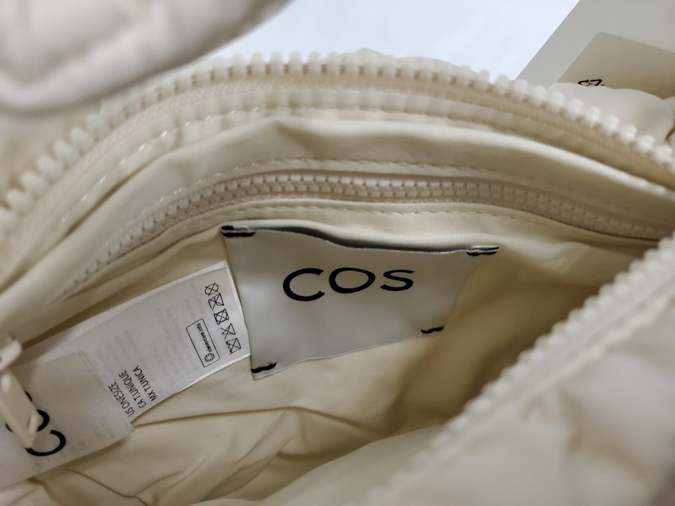 COS QUILTED MINI BAG STONE-BEIGE COLOR | eBay