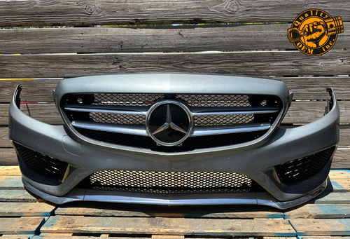2015-2018 MERCEDES C300 C43 W205 FRONT AMG BUMPER W GRILLES ASSEMBLY ...