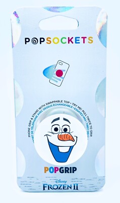 Authentic PopSockets Disney Frozen II Olaf Phone Grip Stand PopSocket ...