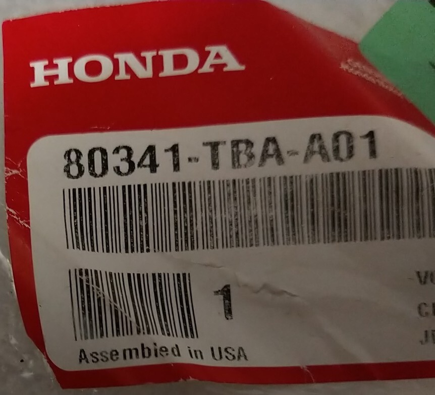 2016-2021 Honda Pipe AC Receiver OEM Part # 80341-TBA-A01 | eBay