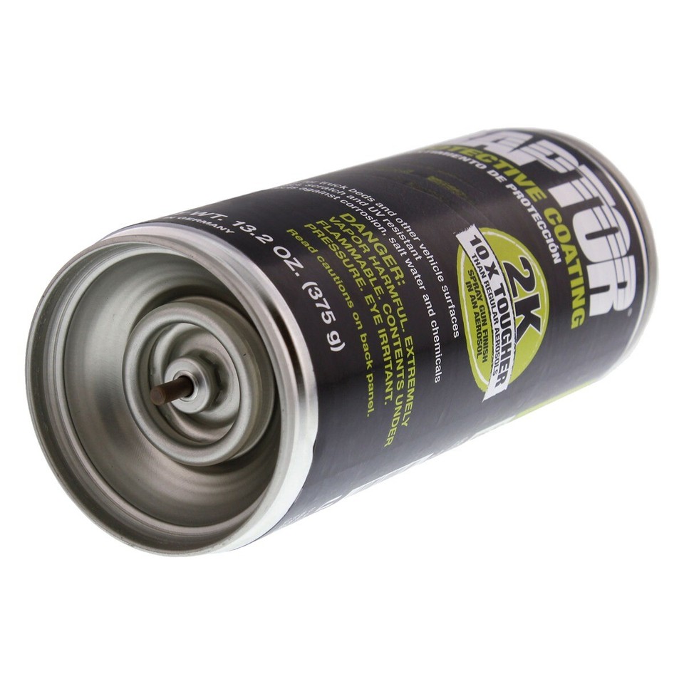 U-POL 4884 Raptor 2K Basalt Gray Spray-On Truck Bedliner Aerosol 2 Pack ...