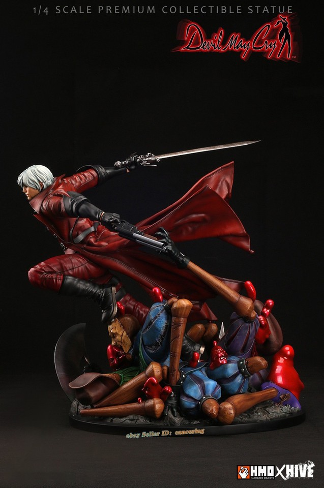 HMO 1/4 Devil May Cry - Dante Premium Collectible EX Version Statue ...