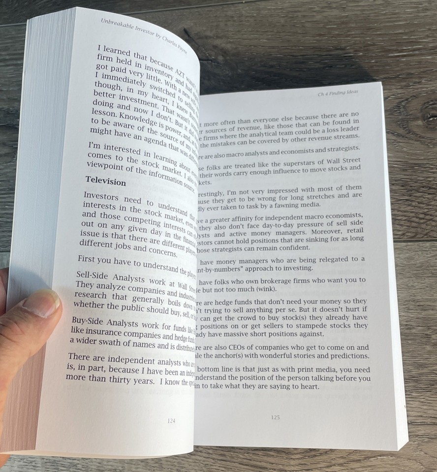 Unbreakable Investor by Charles Payne - Paperback - MINT | eBay