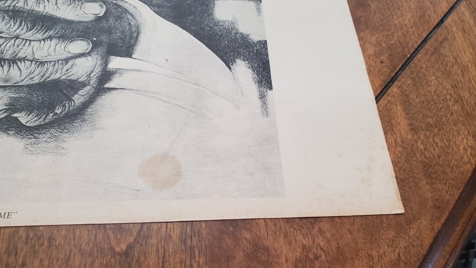 VTG Charles Wilbert White A Reflection of The Time Lithograph Framed ...