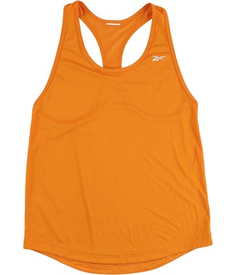 Reebok Womens TRAINING Racerback Tank Top, orange, S | eBay