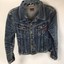 Vintage Parasuco Jeans Cropped Denim Jacket Distressed Riveted XS ...