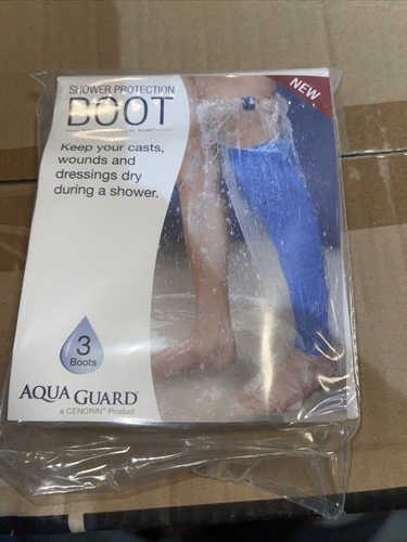 AquaGuard Shower Protection Boot - 3 Boots Per Pack | eBay