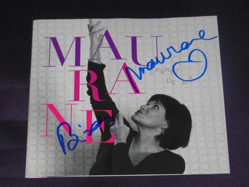 MAURANE / 2 CD signé / CARNET DE MO / 35 TITRES | eBay