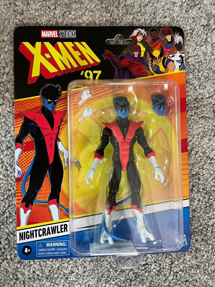 Hasbro Marvel Legends X-men 97 GAMBIT Nightcrawler 6" action figures ...