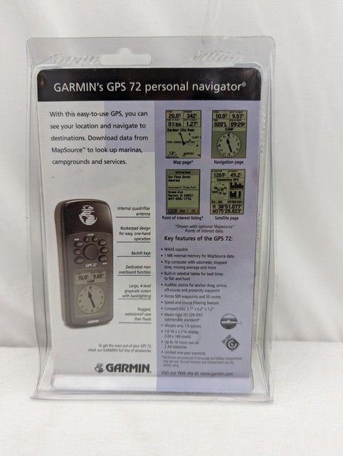 Garmin GPS 72 for sale online | eBay