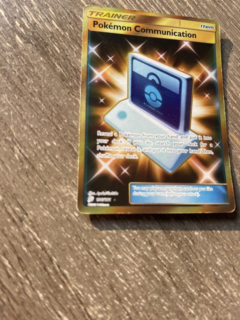 Pokémon TCG Pokemon Communication Sun & Moon - Team Up 196/181 Holo ...