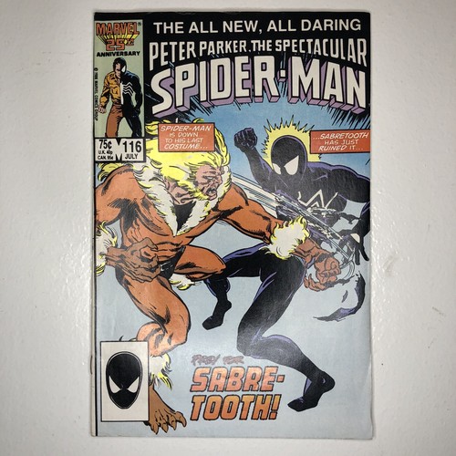 Spectacular Spider-Man #116 1st Full App The Foreigner (Marvel July ...