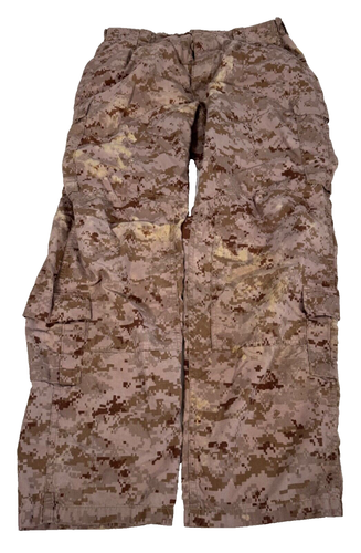 USMC FROG Combat Uniform Ensemble Pants Trouser Desert MARPAT Small ...