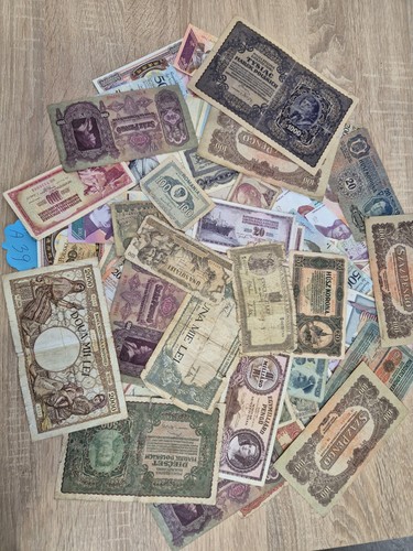 100 PIECES WORLDWIDE BANKNOTES COLLECTOR'S LOT N:A39 NO SHIPPING LOTS ...