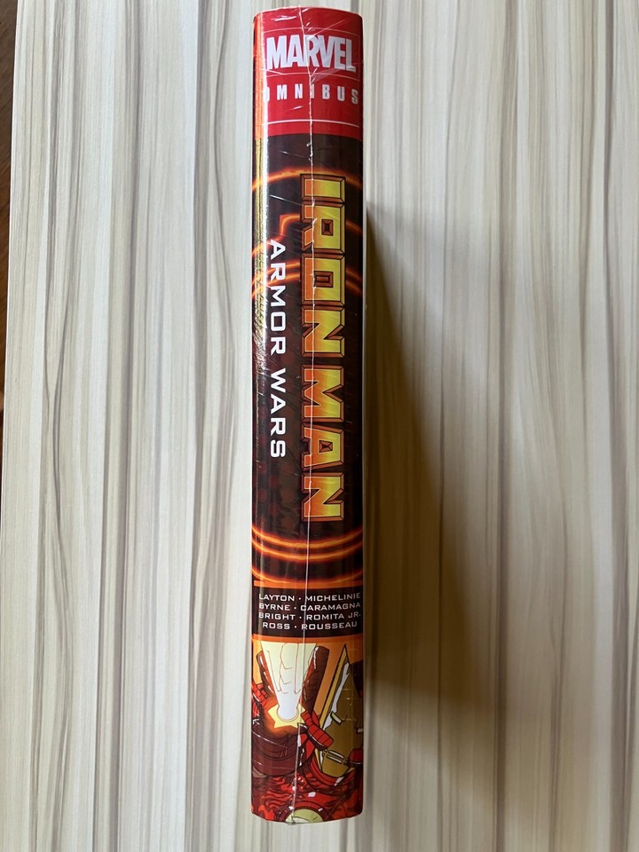 IRON MAN ARMOR WARS OMNIBUS HC -JOHN ROMITA JR DM VARIANT COVER SEALED ...