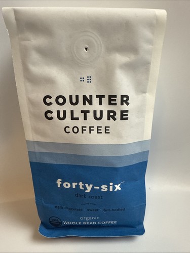 Counter Culture Coffee Forty Six Blend Dark Roast Dark Chocolate Whole ...