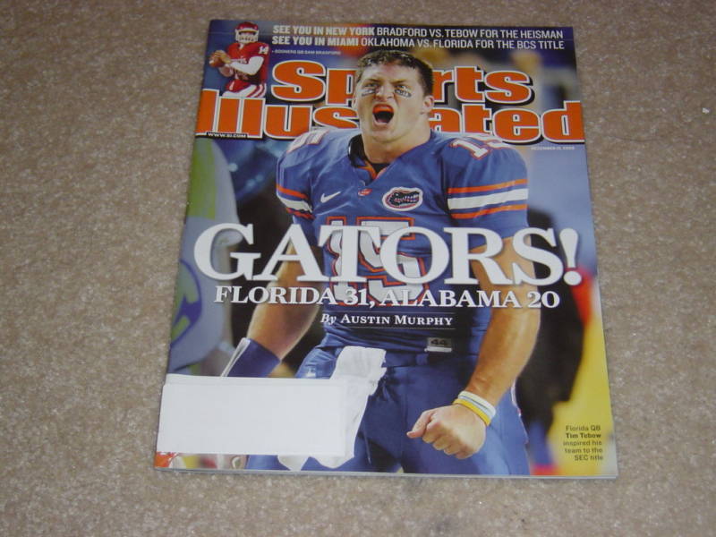 Tim Tebow Gators Magazine