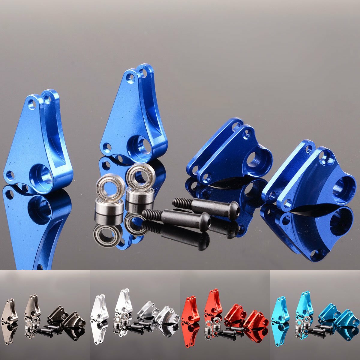 ALUMINUM FRONT&REAR Rocker Arm Set For Traxxas 1/16 Summit E-Revo Slash ...