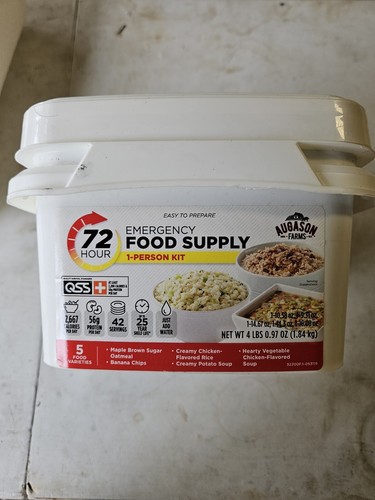 Augason Farms 72-Hour 1-Person Emergency Food Supply Kit 4 lbs 1 oz | eBay