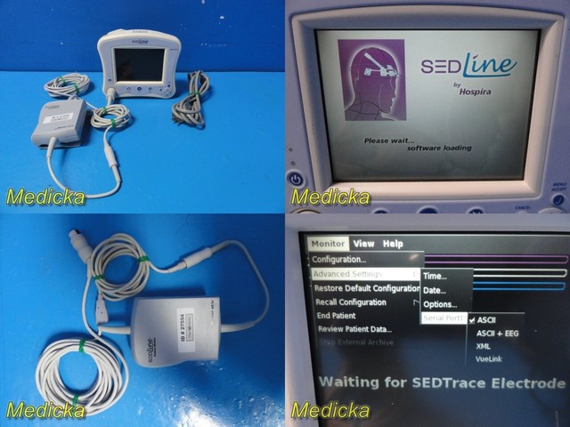 Hospira Physiometrix Sedline (20738-04-01) Sedation Monitor W/ Module ...