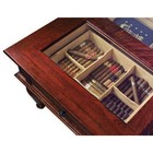 Humidor Supreme Cigar Humidor Wood Coffee Table with Spanish Cedar ...