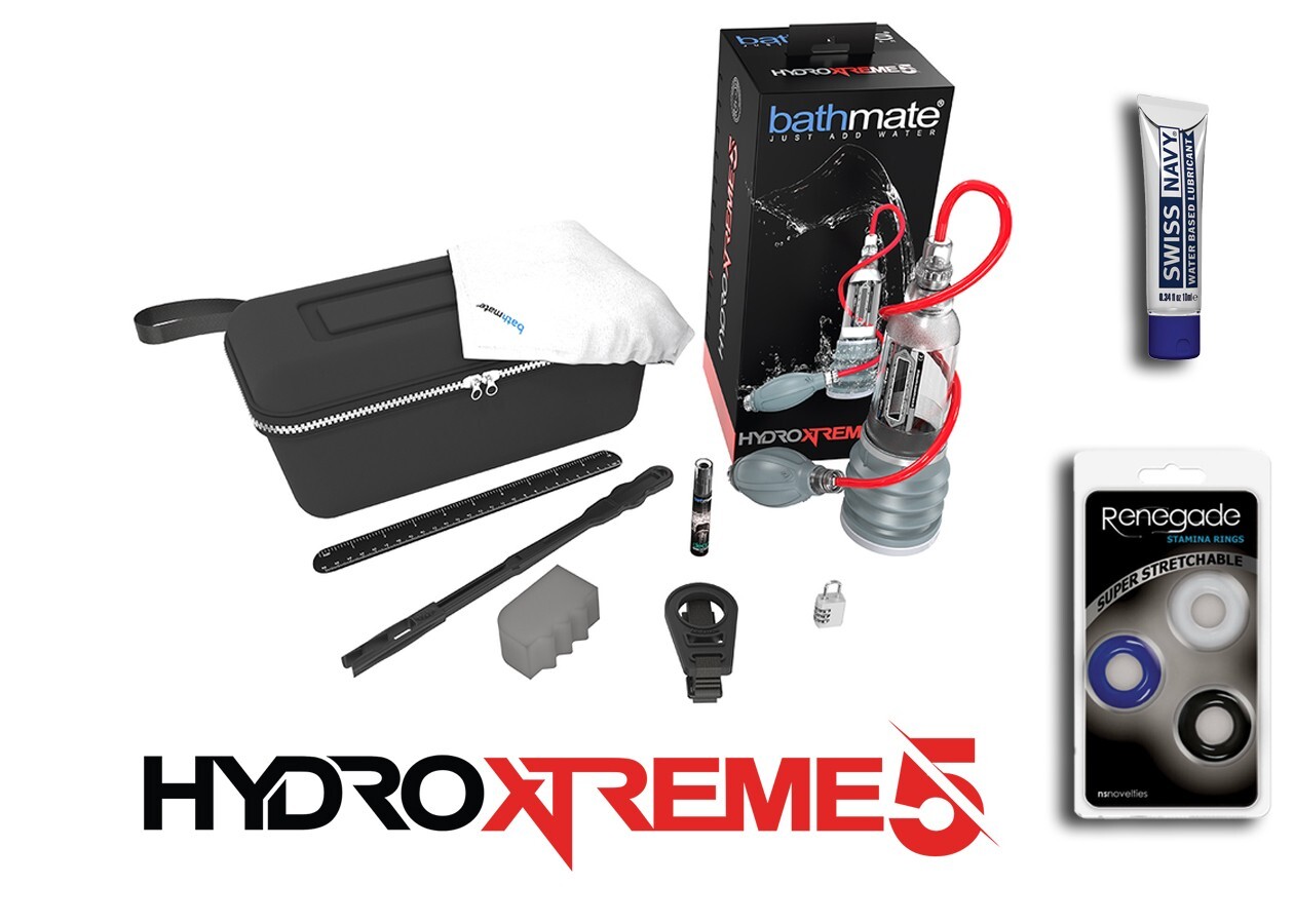 Bathmate HydroXtreme 5 Hydro Extreme Pump - Clear for sale online | eBay
