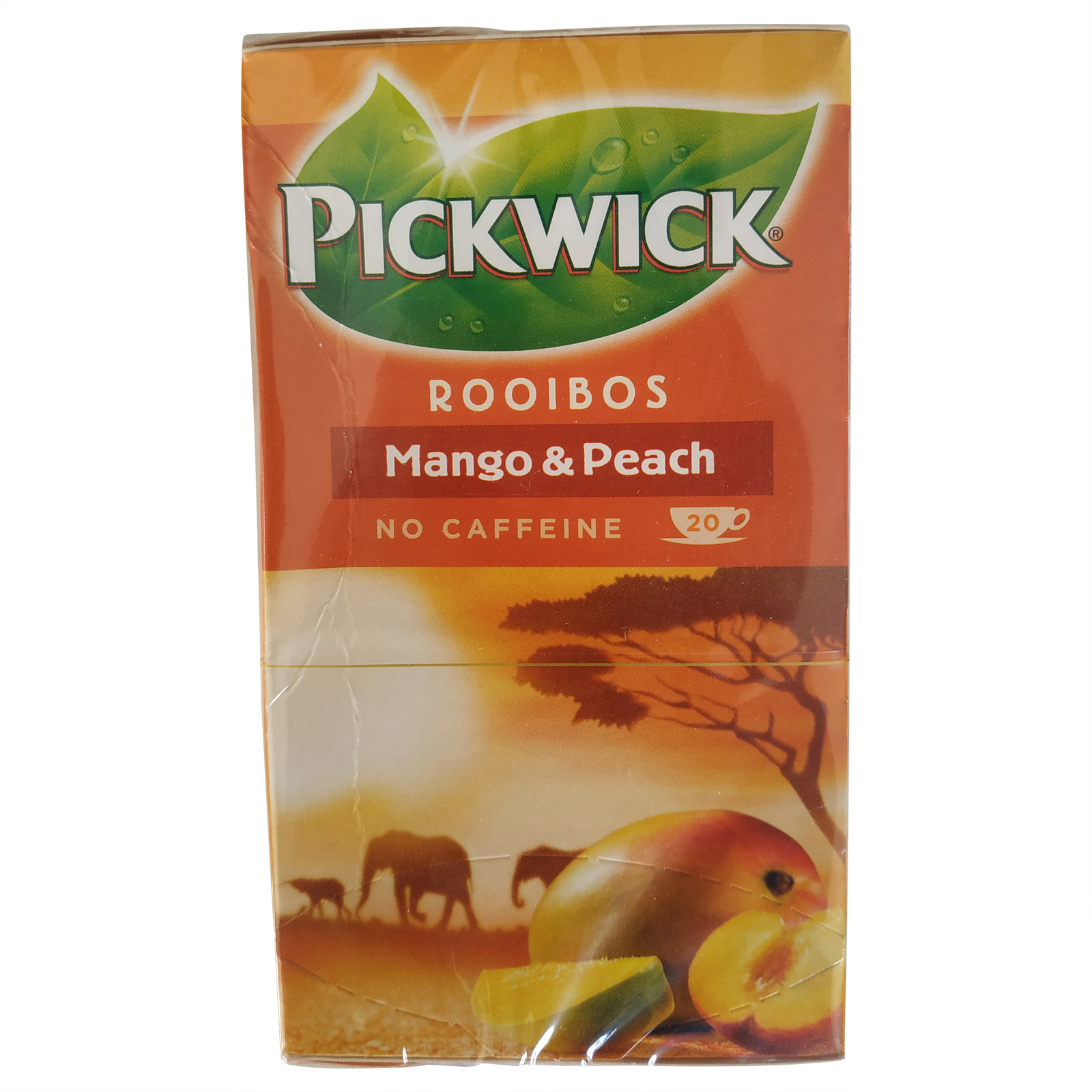 Pickwick Tea | Dutch Tea | Pickwick Rooibos Peach & Mango - Pack of 40 ...