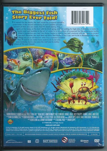 📦 Reef 2: High Tide (DVD, 2012, Drake Bell, Jamie Kennedy, Animated) 🎥 ...