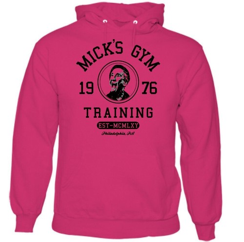 Mick's Gym Mens Funny Rocky Movie Hoodie Balboa Boxing Boxer MMA ...