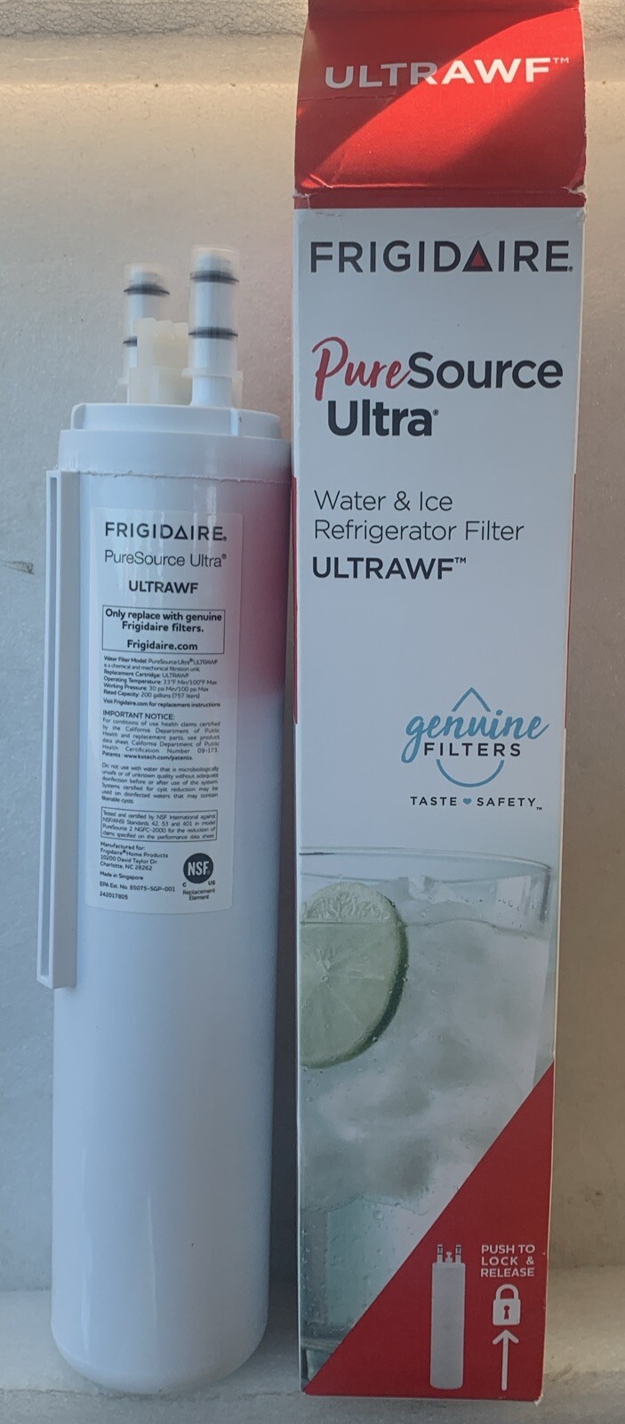 1 PACK For Frigidaire Pure Source Ultra Refrigerator Water Filter ...