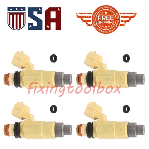 CDH240 FI004 4PCS Fuel Injectors 69J-13761-00-00 FITS Yamaha 2002-2012 ...
