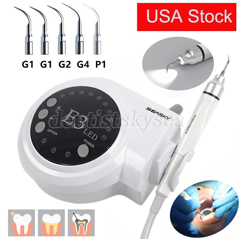 Dental LED/NO-LED Ultrasonic Scaler Handpiece For EMS Woodpecker/DTE ...