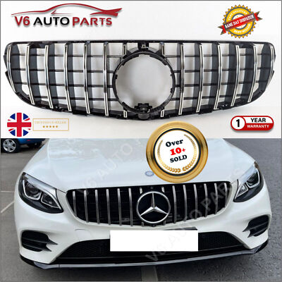 For Mercedes GLC-Class X253 Front Radiator Grille 2015-19 GLC220 220d ...