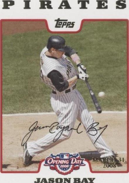 2008 Topps Opening Day - Jason Bay #39 Opening Day Edition /2199 for ...