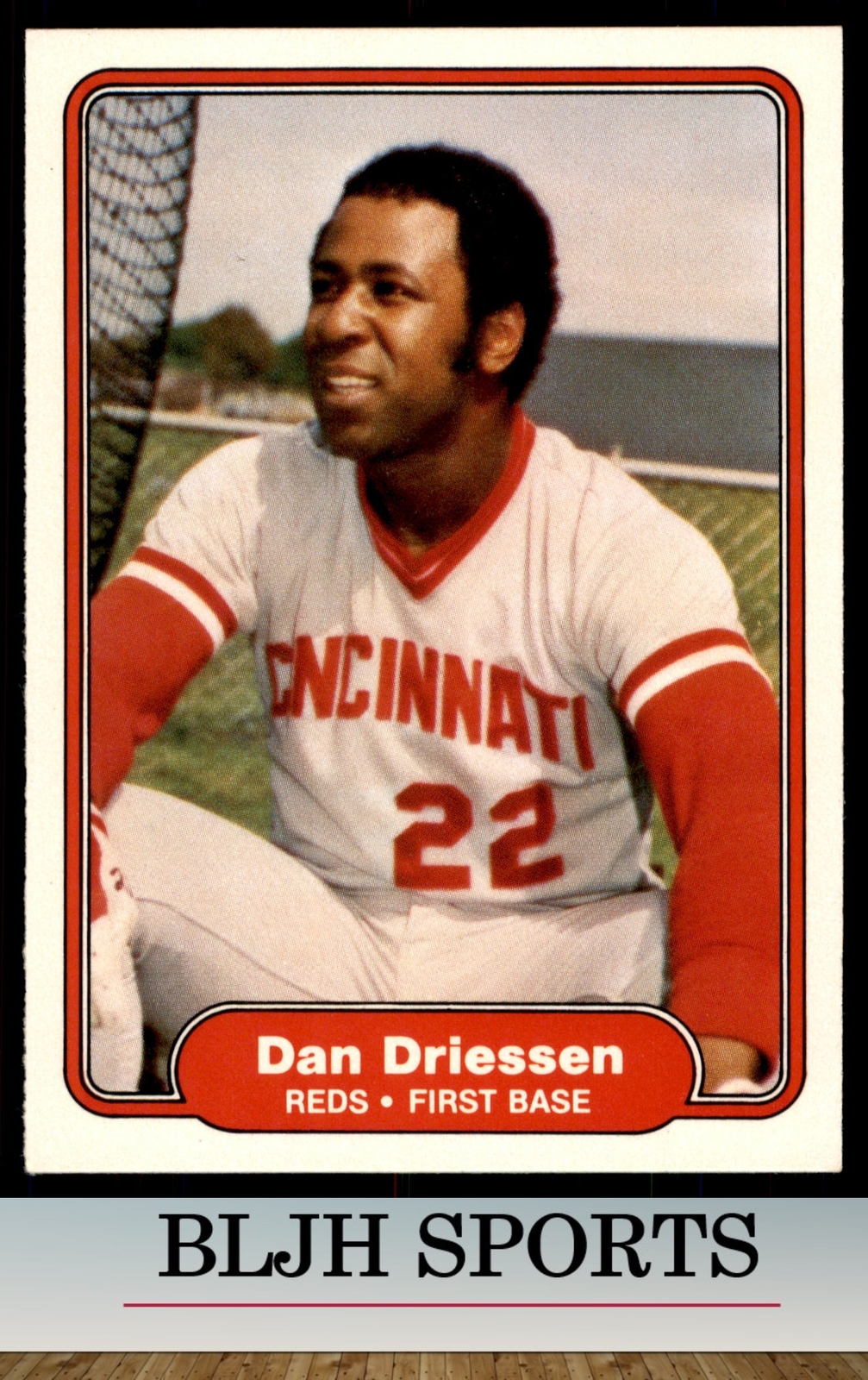1982 Fleer #64 Dan Driessen Cincinnati Reds | eBay