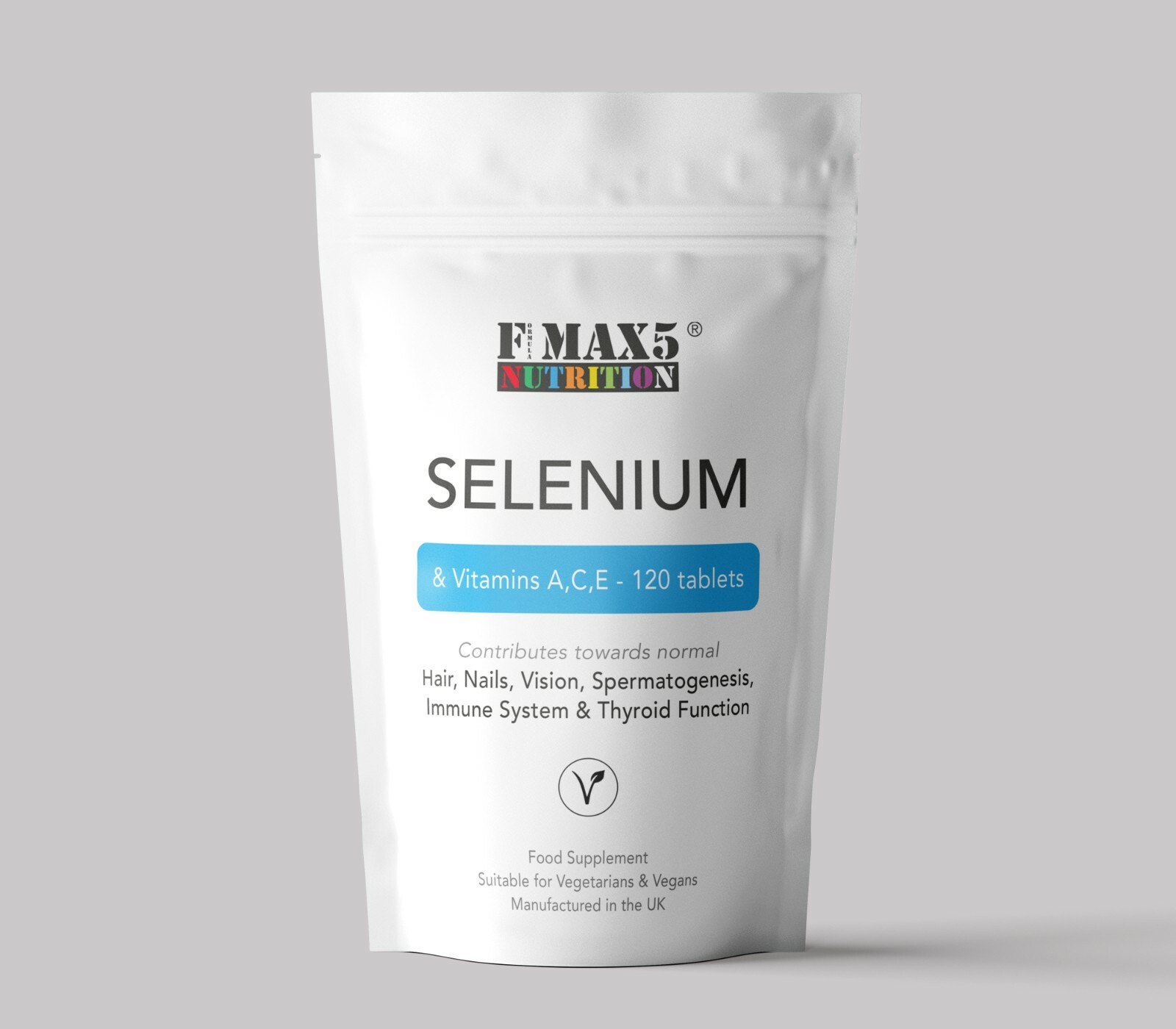 Selenium 220μg & Vitamins A,C,E Immune System, Hair, Nails Support ...
