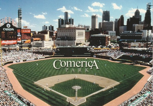 Not Widely Distributed - Detroit Tigers Comerica Park Baseball Stadium ...