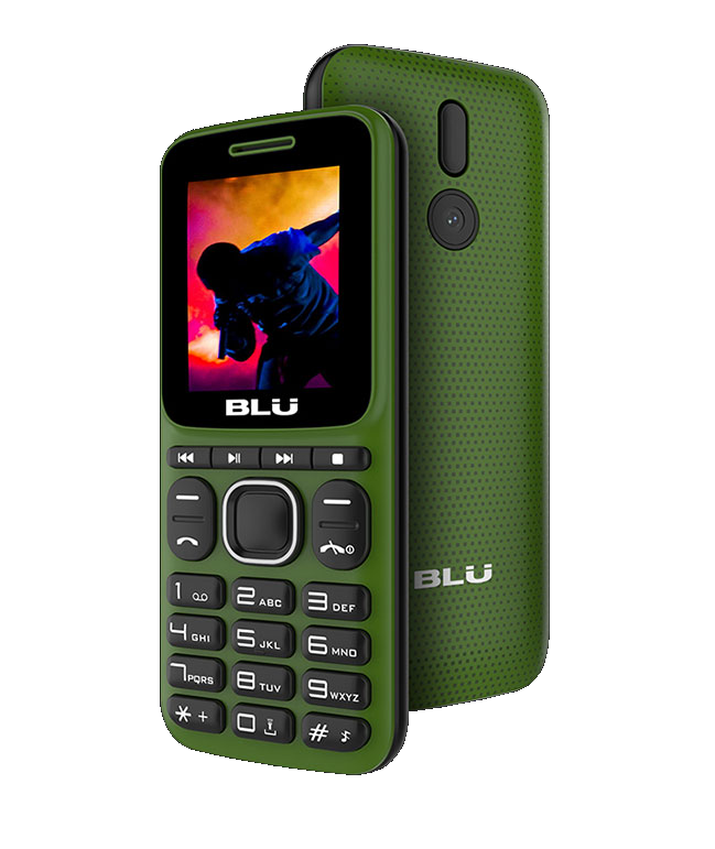 BLU Z4 Music Z250 GSM Unlocked 1.8" Dual Sim FM Radio Flashlight ...