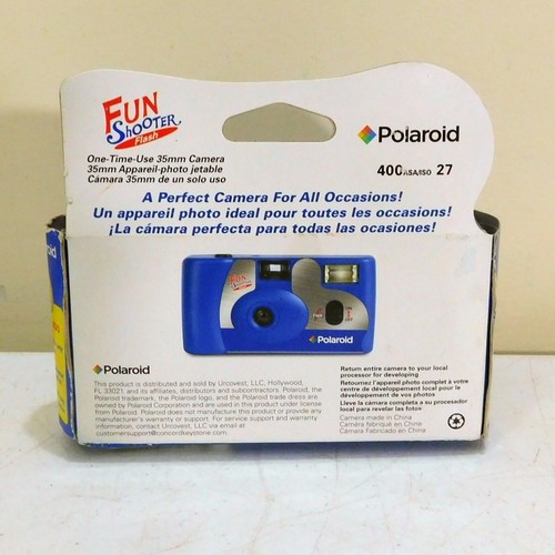 Polaroid Fun Shooter One Time Use Camera EXP 03/2011 27 Exposures | eBay
