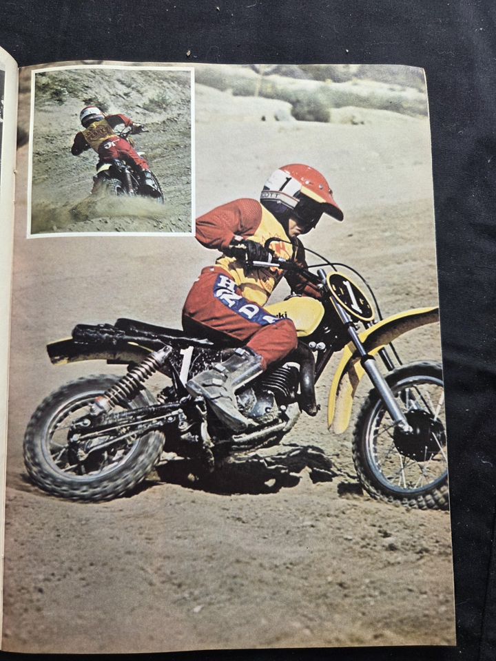 MINICYCLE BMX ACTION FEBUARY 1978 YZ 80 HODAKA AT 1 CT 3 MX SL 70 CT 70 ...