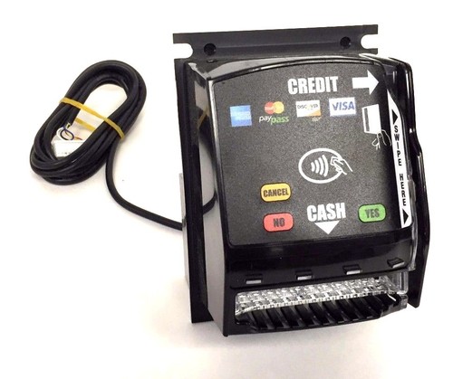 Coinco Vantage Validator 4 in 1 Credit Card Reader, NFC, & Cash Mask ...