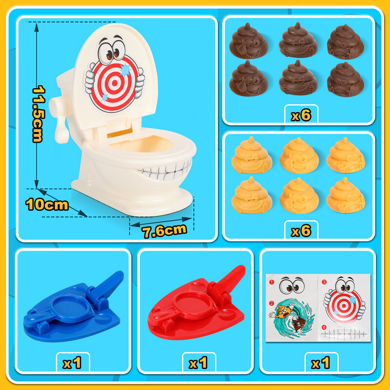 Poo Toilet Game Shoots the Poop Game Funny Creative Toilet Games Poop ...