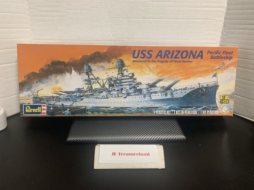 Revell USS Arizona Pacific Fleet Battleship Plastic Model Kit 0302 New ...