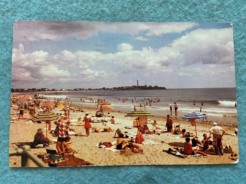 Hampton Beach in New Hampshire Vintage 1957 Postcard | eBay