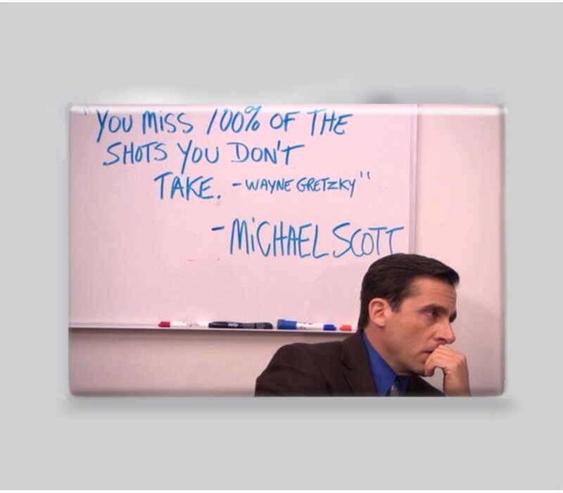 Wayne Gretzky Quote Michael Scott Wayne Gretzky Quote' Men's T Shirt